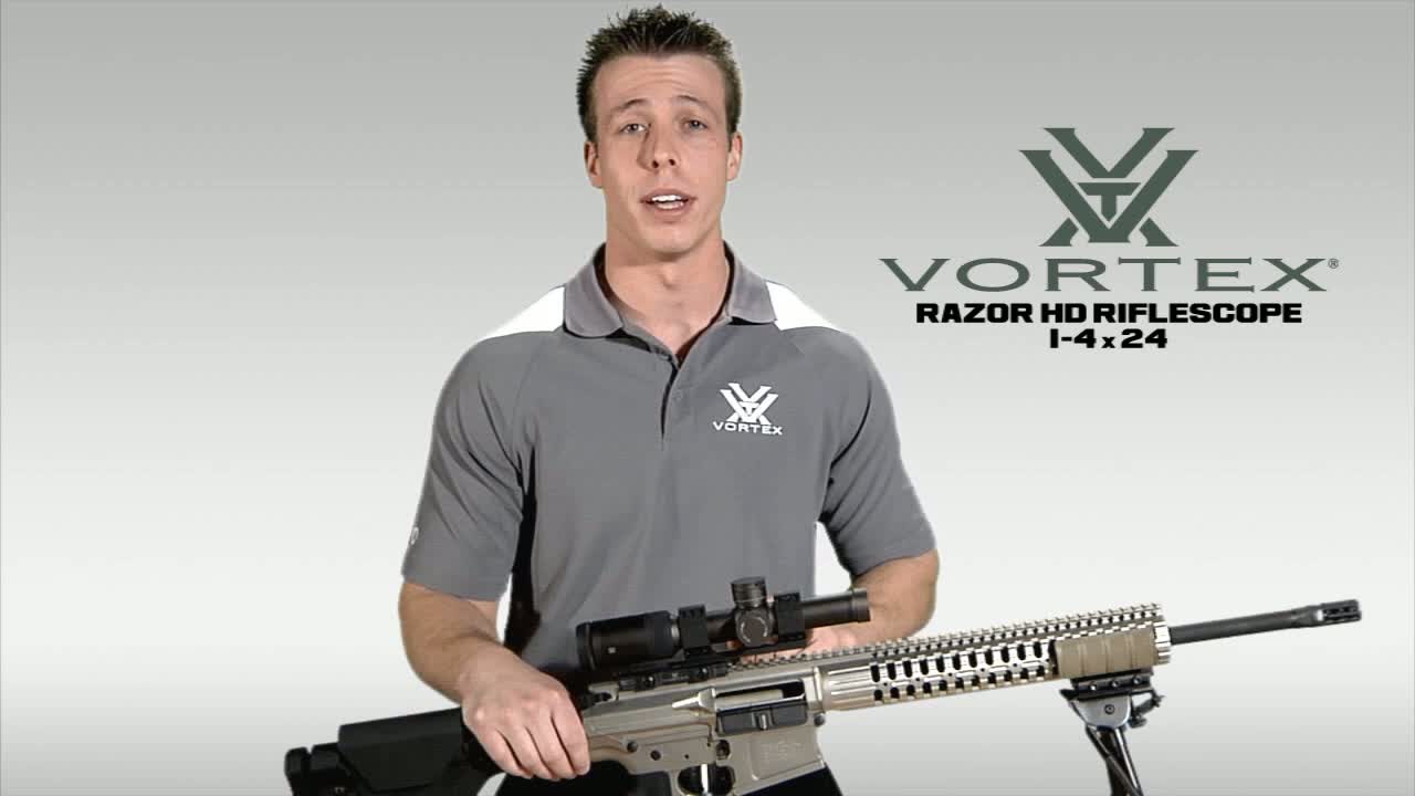 Vortex Razor HD 1-4x24 Riflescopes Tactical Rifle Scope | 4.7 Star ...