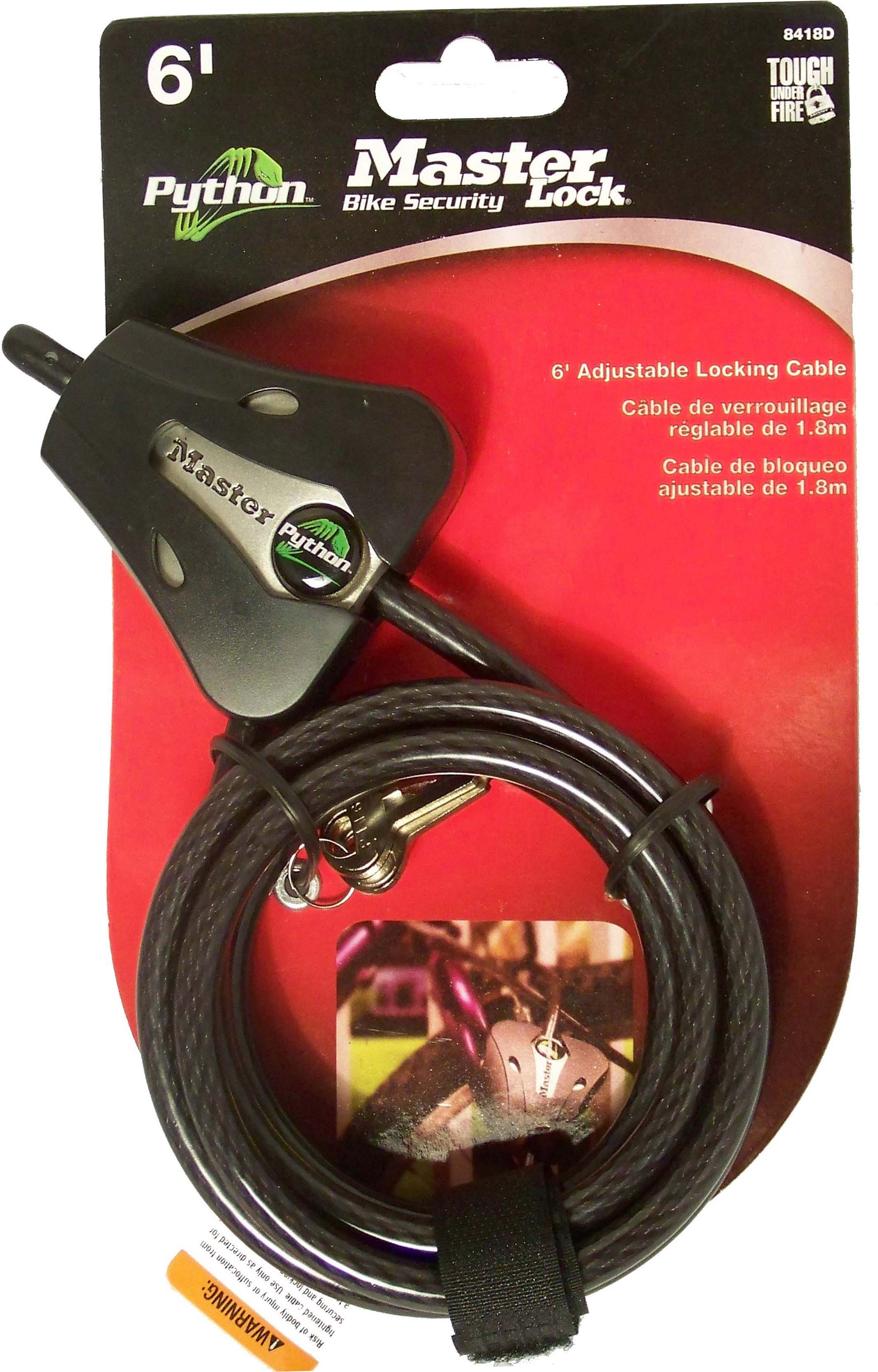 Master Lock Python Security Cable | Up to 10% Off Free Shipping over $49!