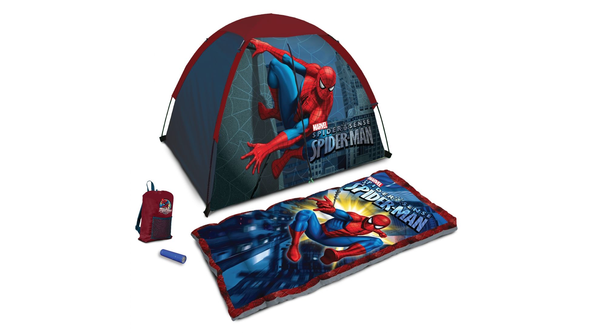 Marvel Spider-Man 4 Piece Kids Camp Set M-4SLGSPD4A | 5 Star Rating ...