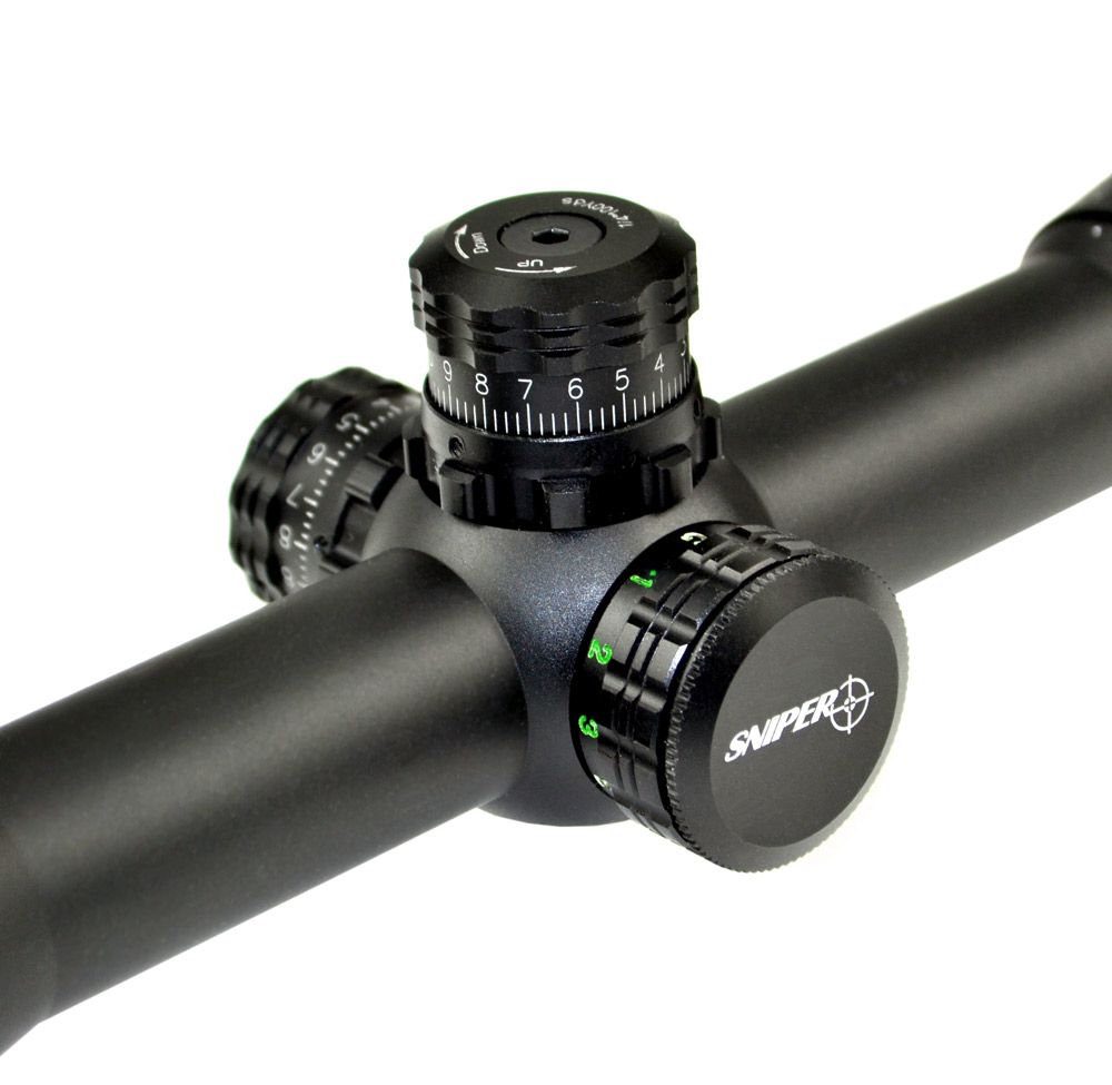 Sniper 4 16x50mm Rifle Scope W Front AO Adjustment 5 Star Rating sniper-4-16x50mm-rifle-scope-w-front-ao-adjustment-5-star-rating