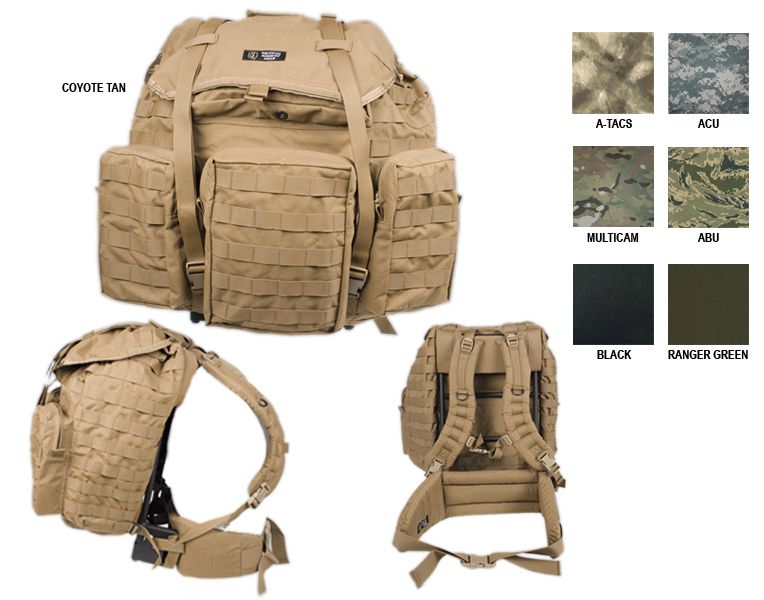 Tactical Assault Gear Mountain Ruck LG MOLLE Pack | 4 Star Rating Free ...